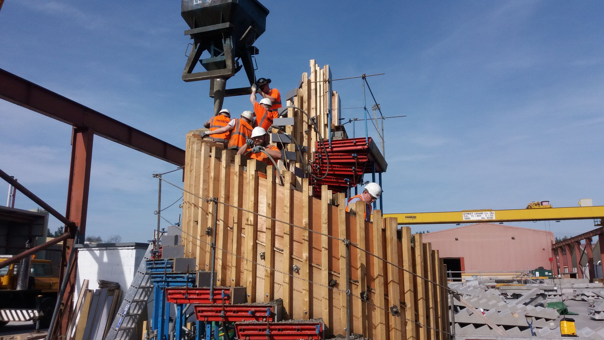 Denham Film Studios | Precast Concrete Helical Stairs | Essex