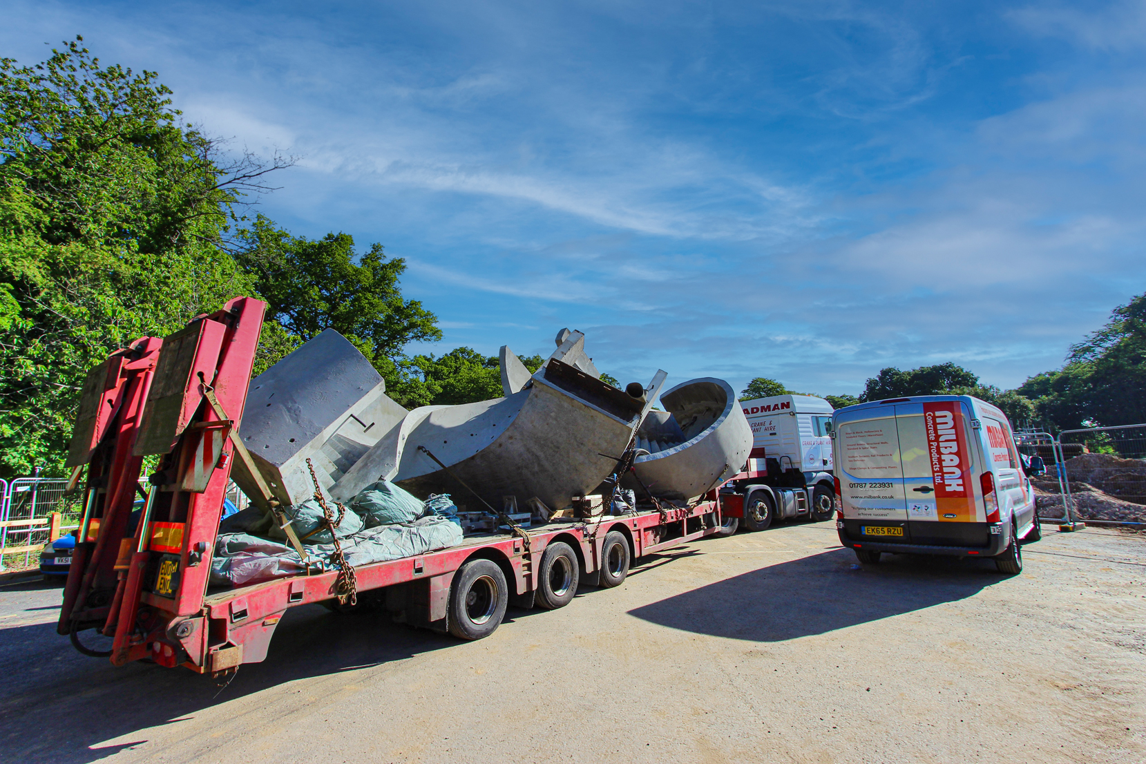Denham Film Studios | Precast Concrete Helical Stairs | Essex