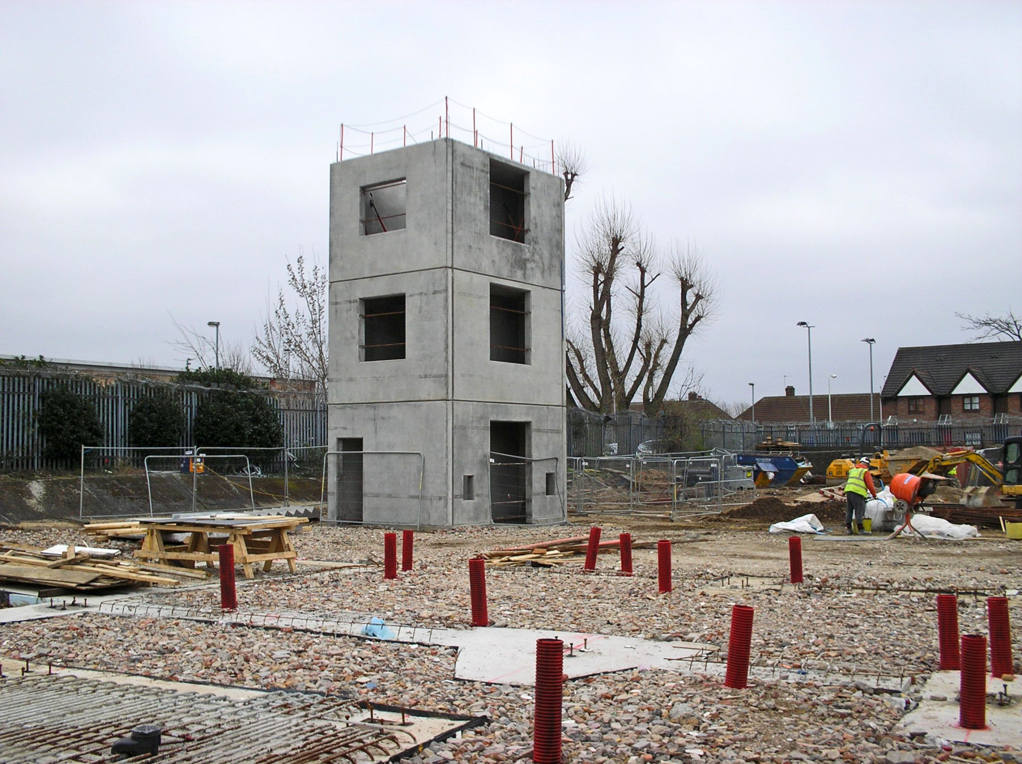 Assisting Fire Stations with Precast Concrete Drill Towers | Milbank