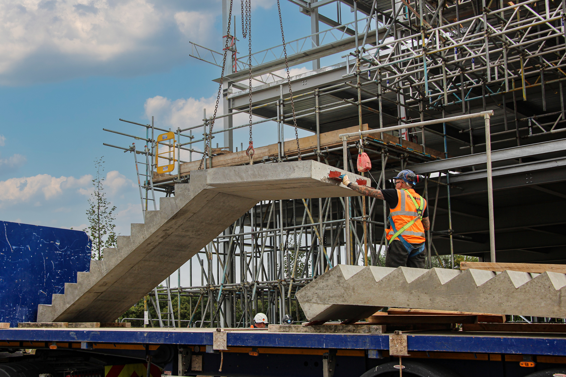 Precast Stairs, Steps & Landings | Milbank Concrete Products
