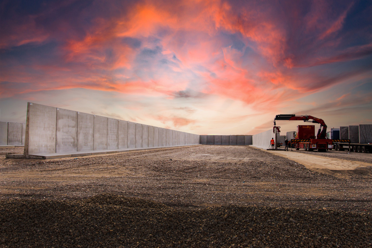 Precast Concrete Silage Clamps | Milbank Concrete Products