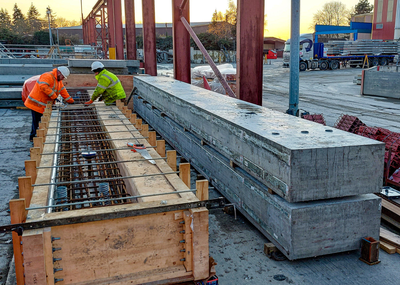 Concrete Ground Beam Design & Construction | Milbank