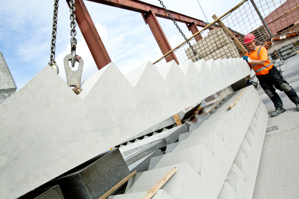 Precast Stairs, Steps & Landings | Milbank Concrete Products
