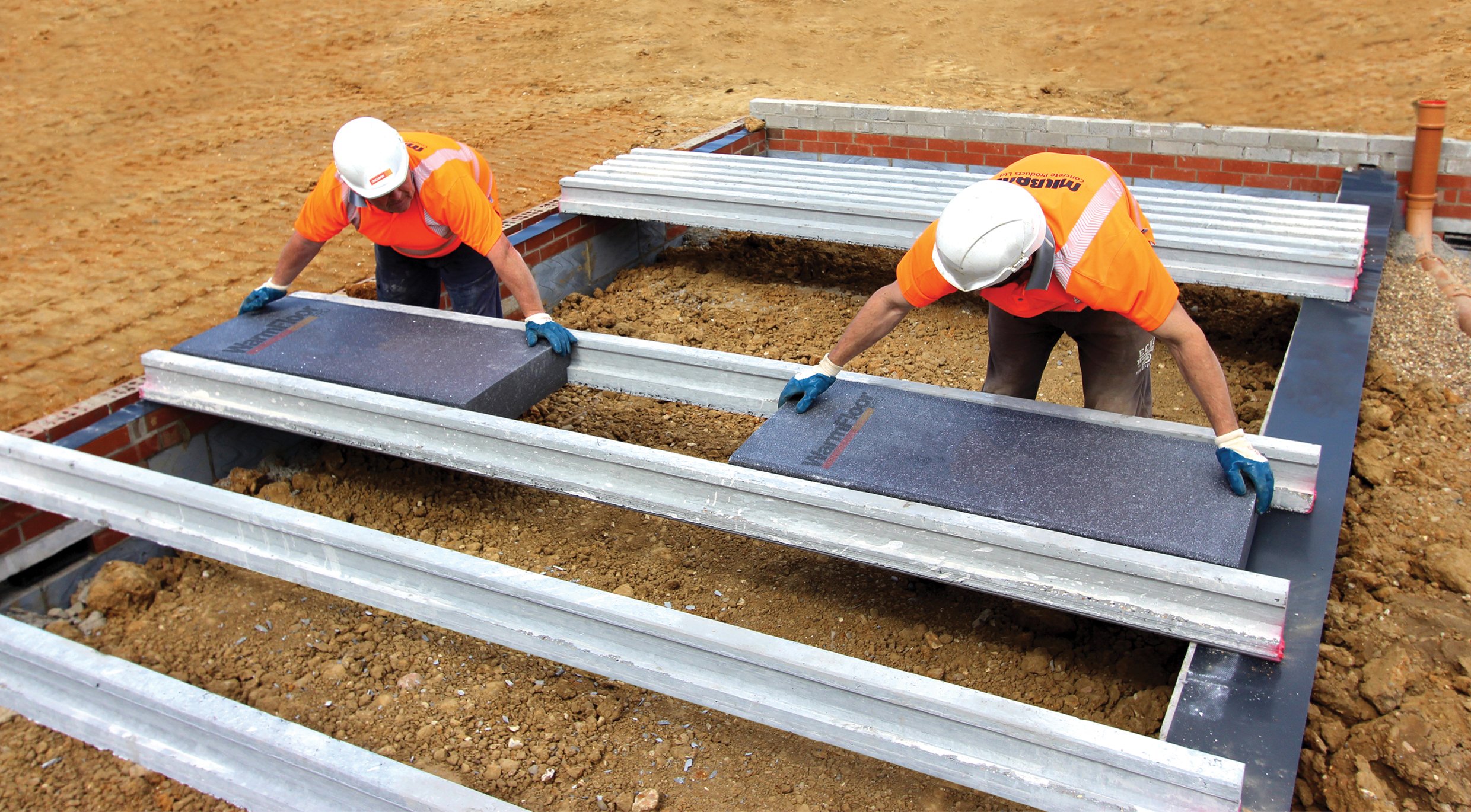 WarmFloor Pro | Fast-Install Insulated Concrete Floor | Milbank