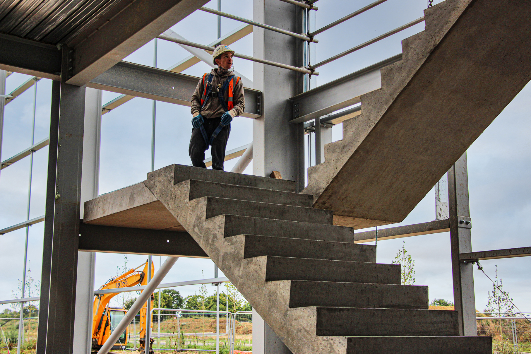 Precast Stairs, Steps & Landings | Milbank Concrete Products