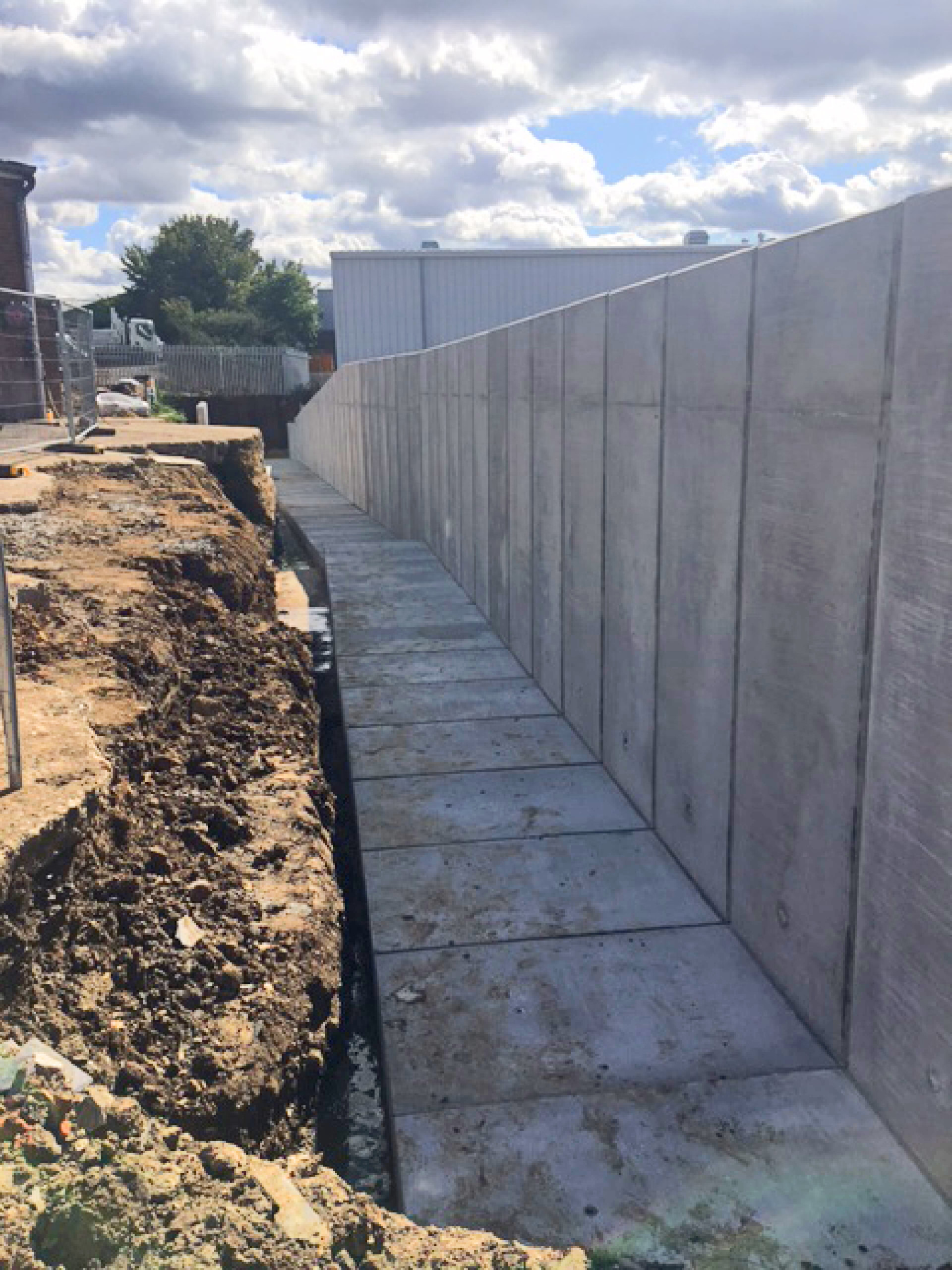 Precast Concrete Retaining Walls | Concrete L Shaped Walls