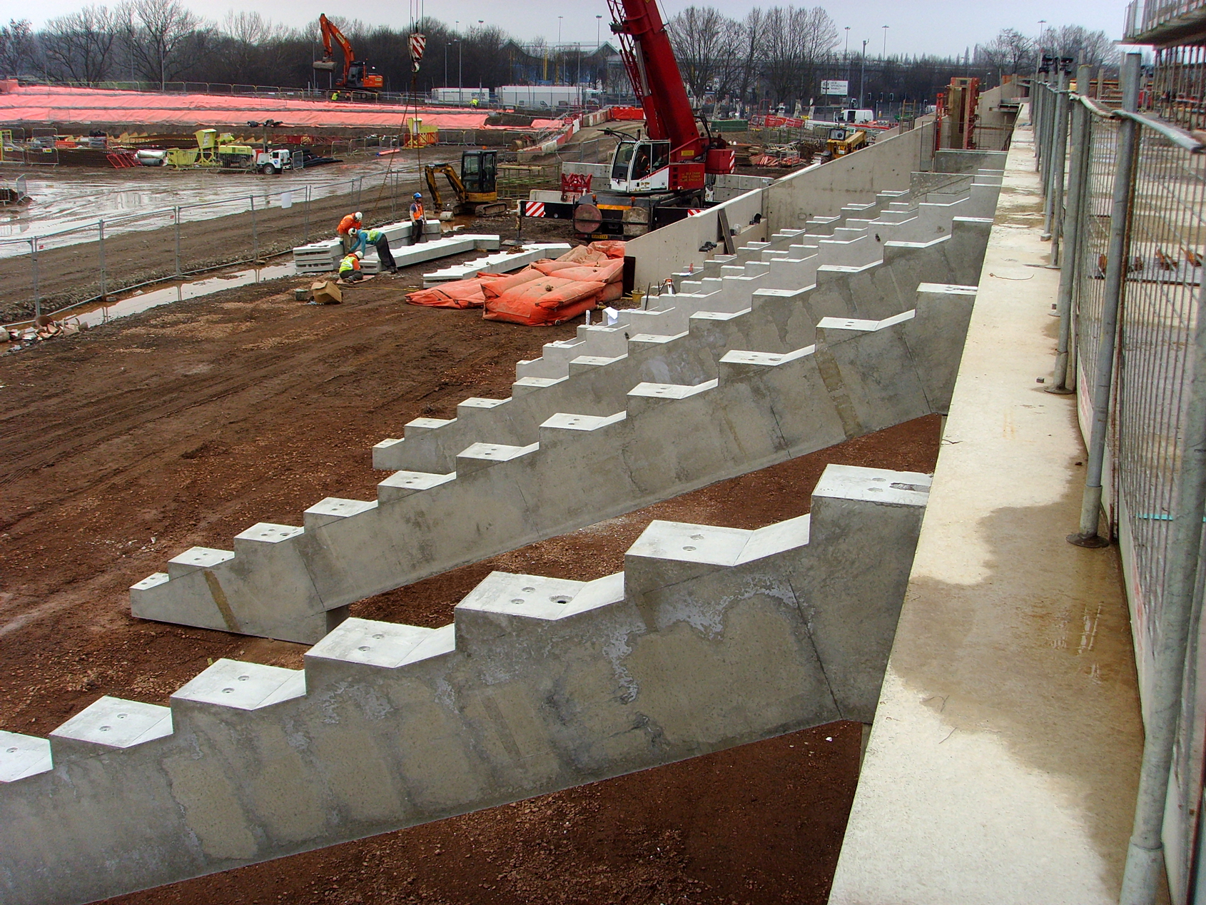 Stadium Construction Materials - Precast Concrete | Milbank