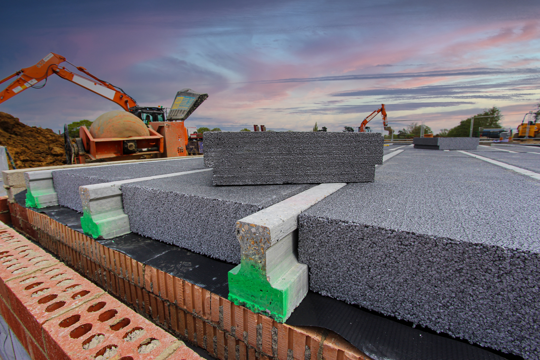 WarmFloor Pro | Fast-Install Insulated Concrete Floor | Milbank