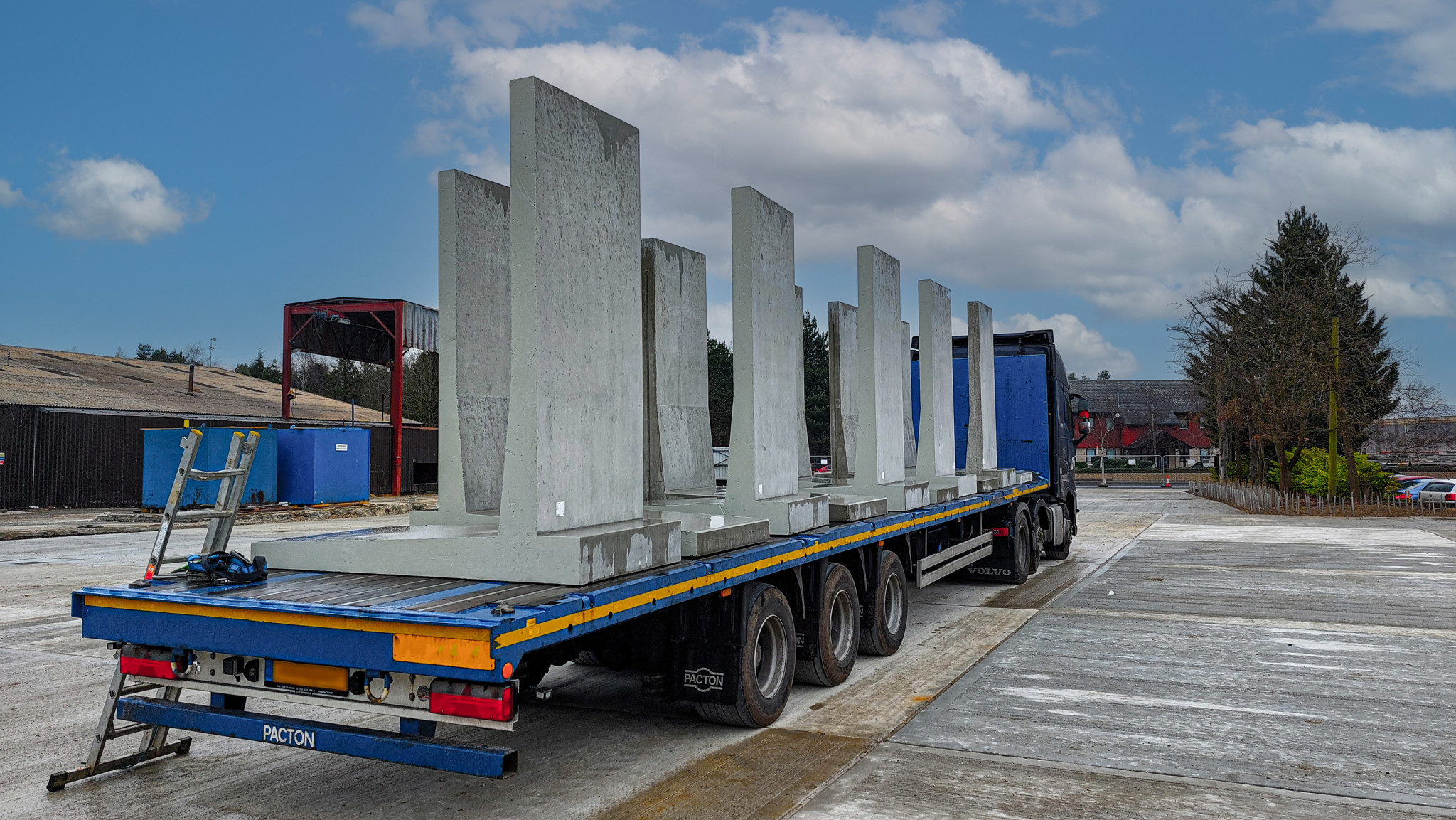 Precast Concrete Retaining Walls | Concrete L Shaped Walls | Milbank