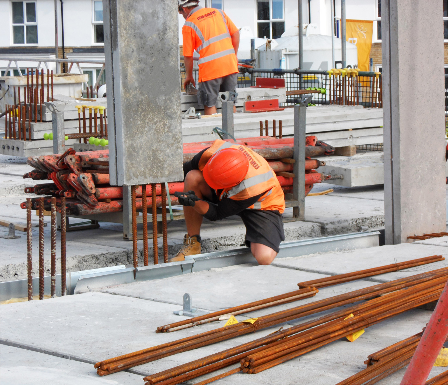 Precast Concrete Column Design & Construction | Milbank