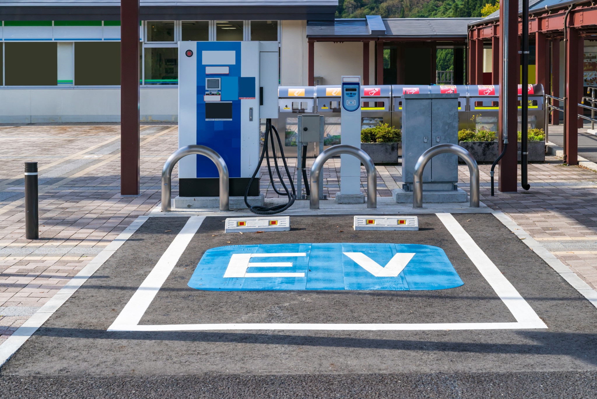 EV Charger Bases | EV Blocks | Milbank Concrete Products